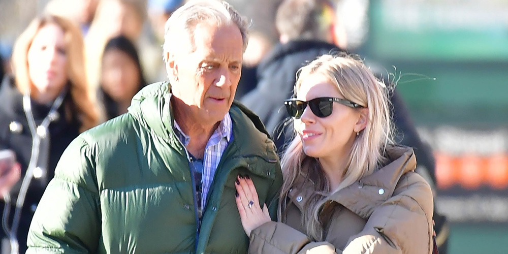 Sienna Miller Takes NYC Stroll With Dad Edwin | Sienna Miller ...