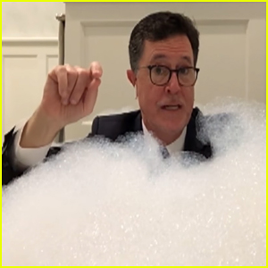Stephen Colbert Delivers Social Distancing ‘Late Show’ Monologue From ...