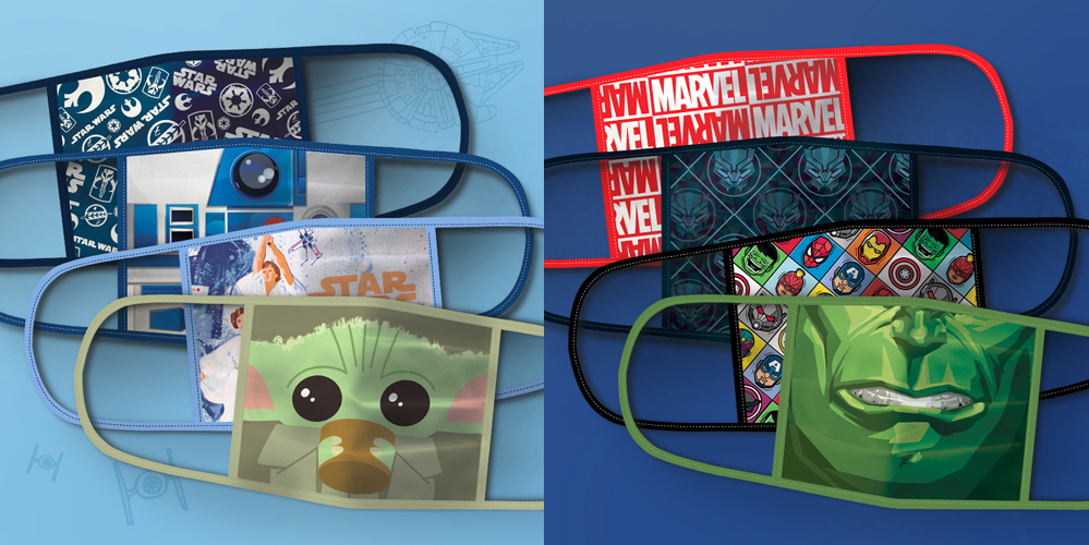 Disney Is Selling Face Masks Featuring Baby Yoda, Pixar Characters ...