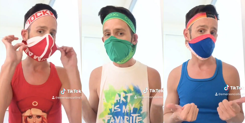 You Can Easily Turn a Jockstrap Into a Face Mask! (Video) | Emerson ...