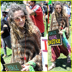 Paris Jackson Attends George Floyd Protests in Los Angeles | Black ...
