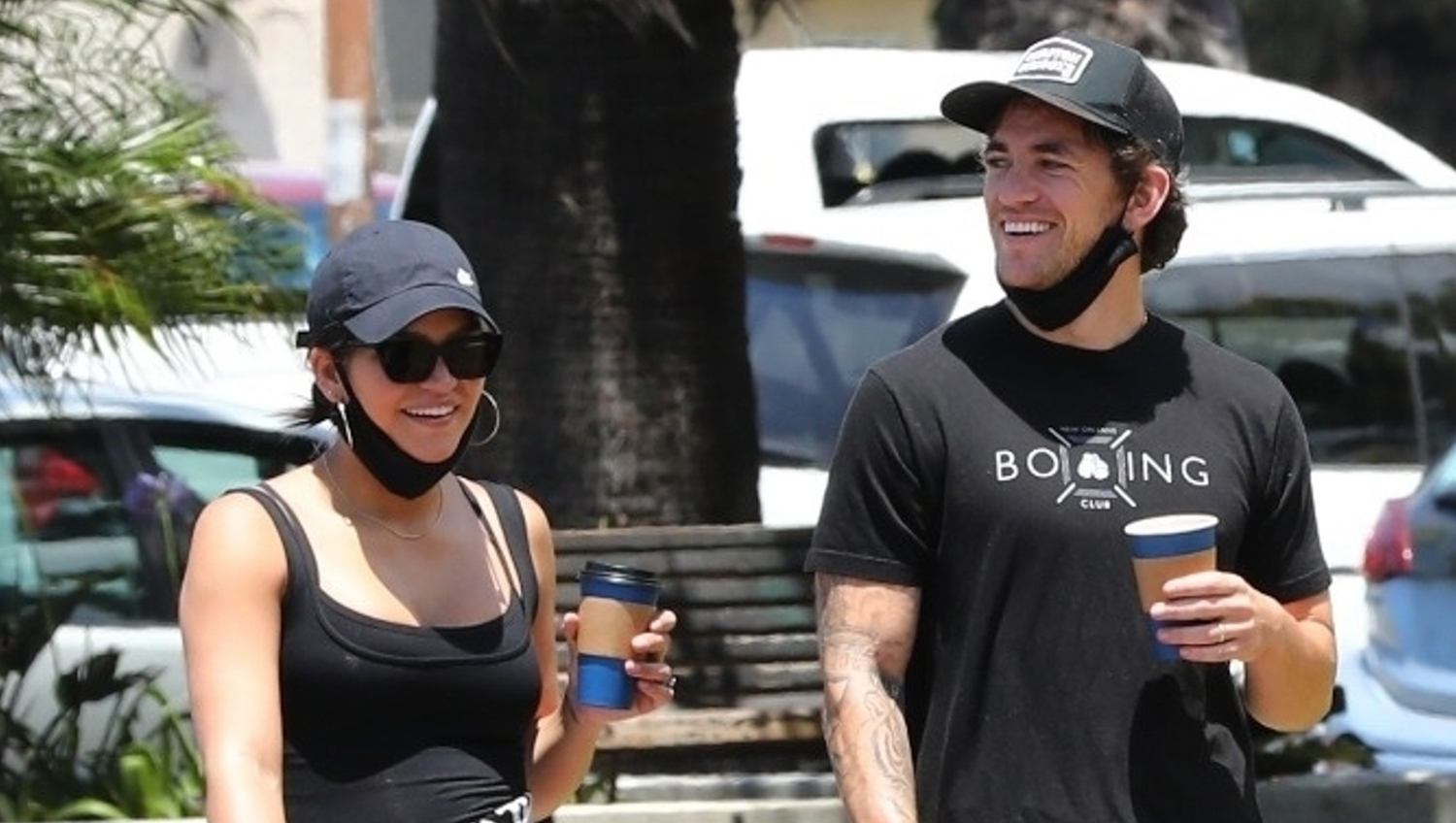 Cassie & Husband Alex Fine Join Black Lives Matter Protest in Compton ...