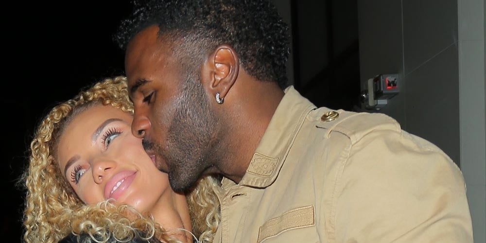 Jason Derulo Gives Girlfriend Jena Frumes a Sweet Kiss After Their ...