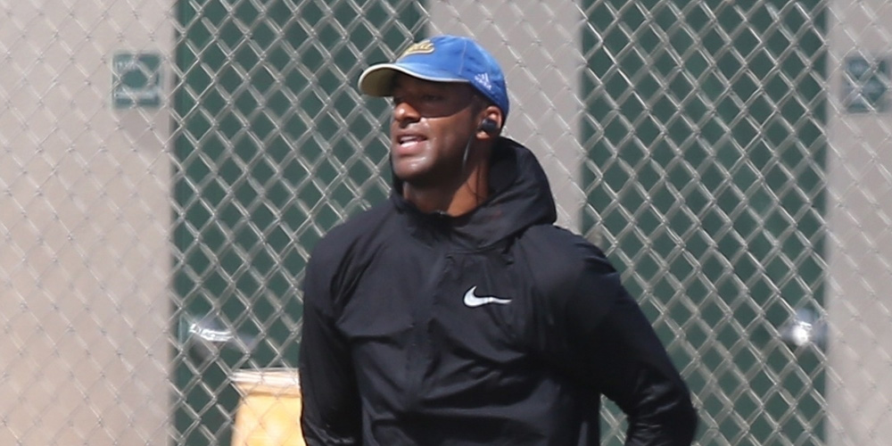 New ‘Bachelor’ Matt James Heads to an Empty Stadium for a Workout Amid ...