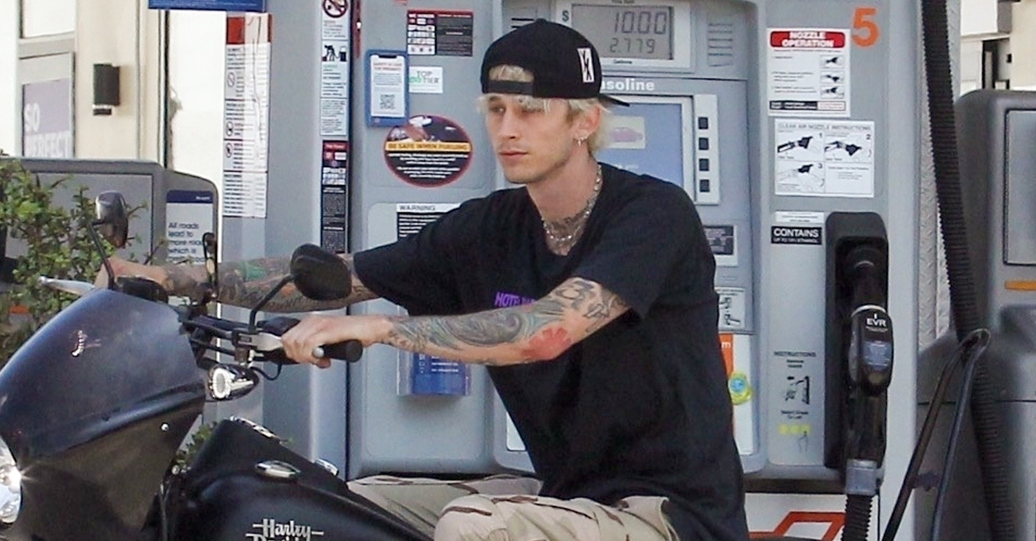 Machine Gun Kelly Goes for Motorcycle Ride After Saying He’s ‘In Love ...