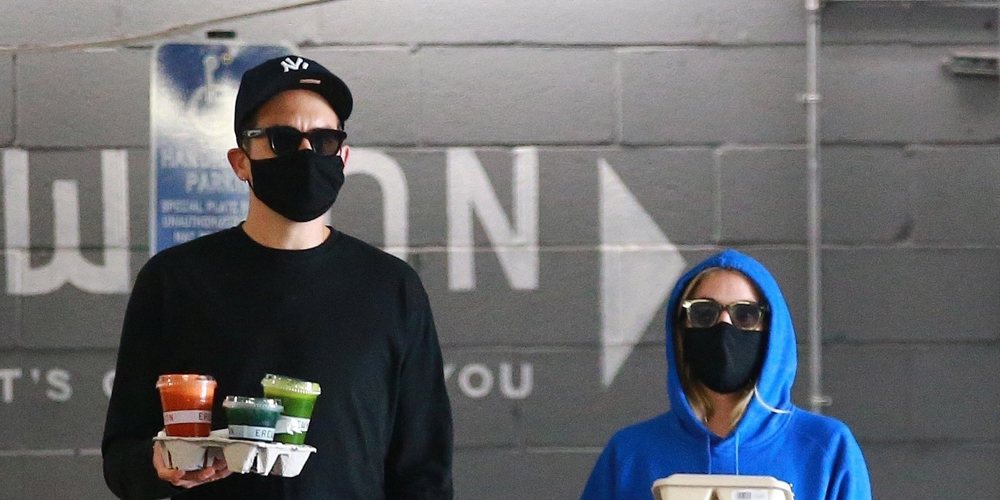 G-Eazy & Girlfriend Ashley Benson Grab Takeout Together in LA | Ashley ...