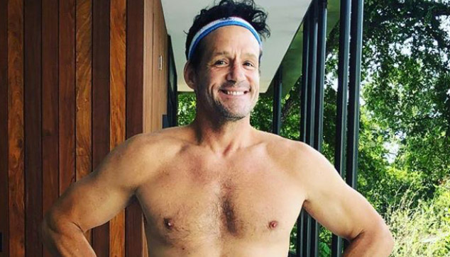 Cougar Town’s Josh Hopkins Shows Off Fit Body in Patriotic Swimwear ...