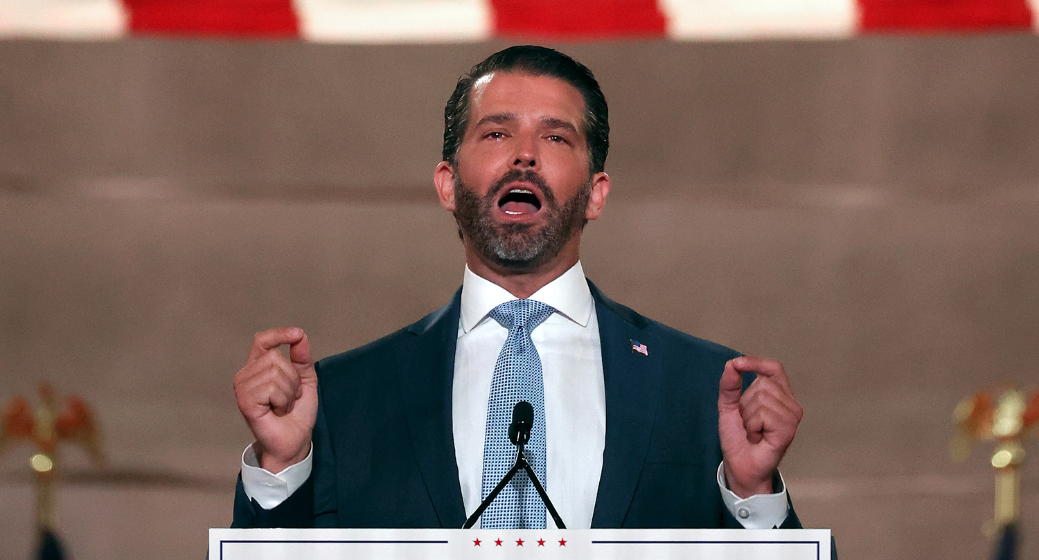 ‘Cocaine’ Trends on Twitter After Donald Trump Jr.’s Speech at RNC 2020 ...