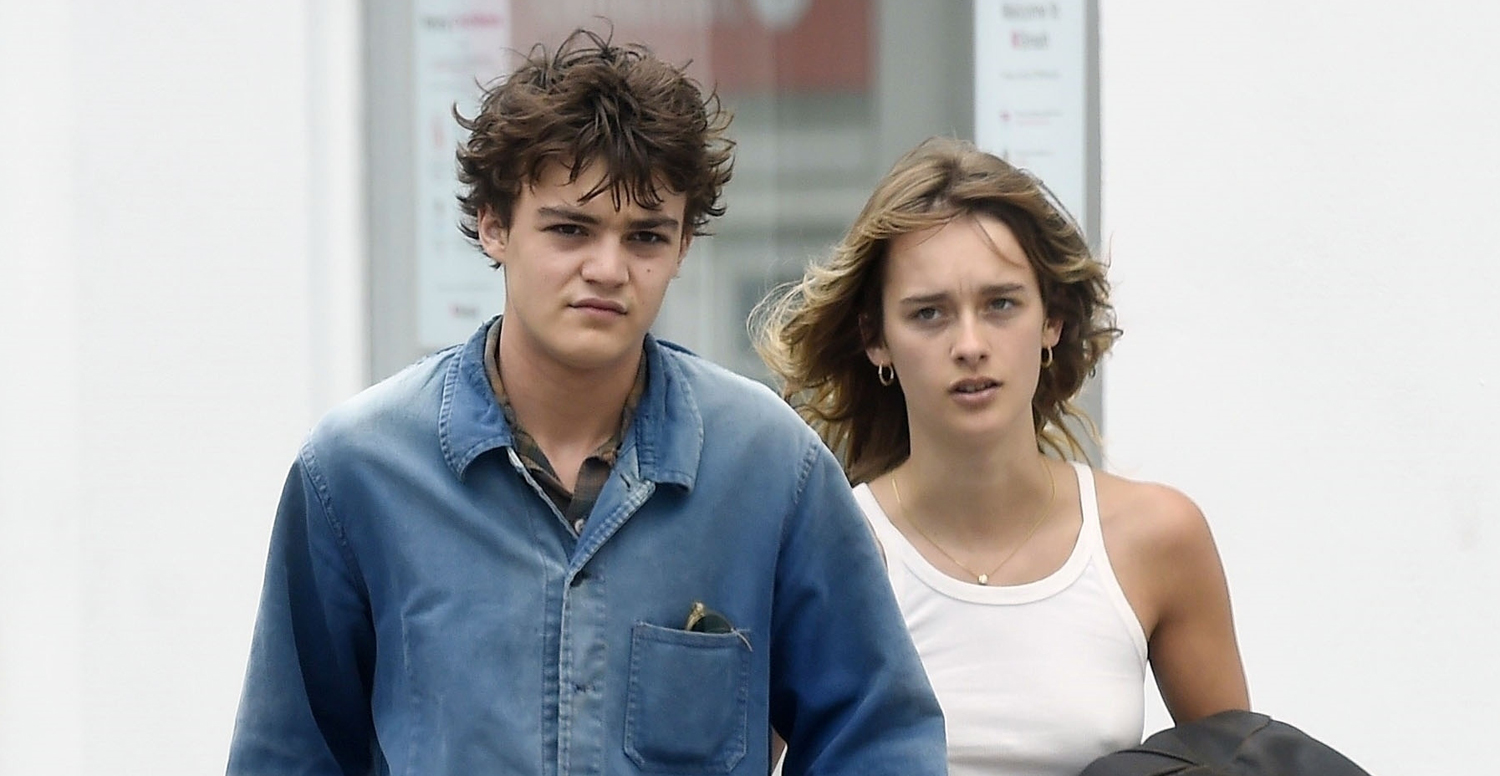 Johnny Depp’s Son Jack Heads Out on a Walk with Girlfriend Camille ...