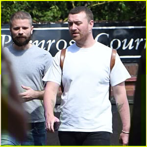 Sam Smith Takes a Sunny Stroll With Friends in London | Sam Smith ...