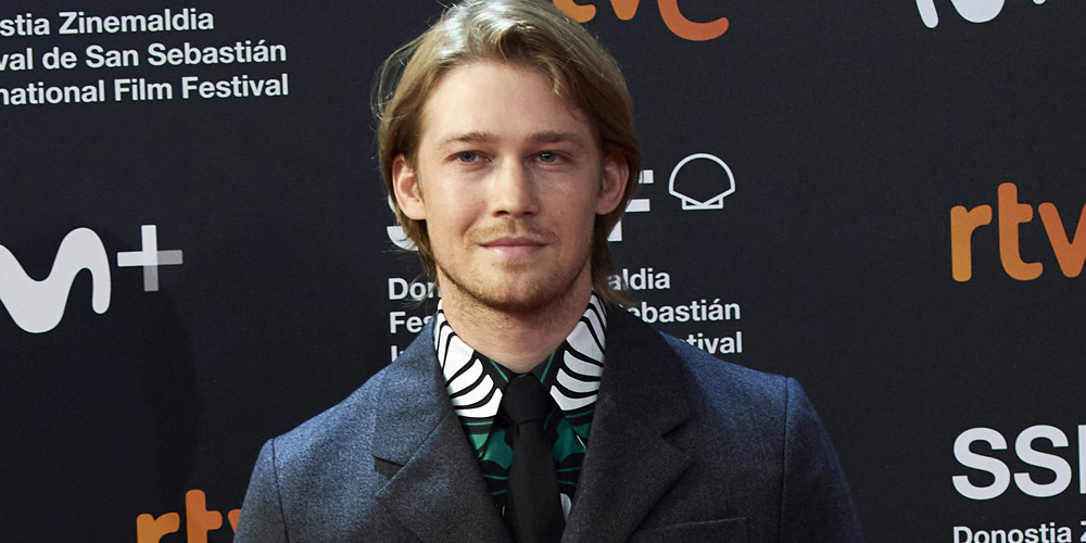 Joe Alwyn Wears Pink Floral Face Mask at San Sebastian Film Festival ...