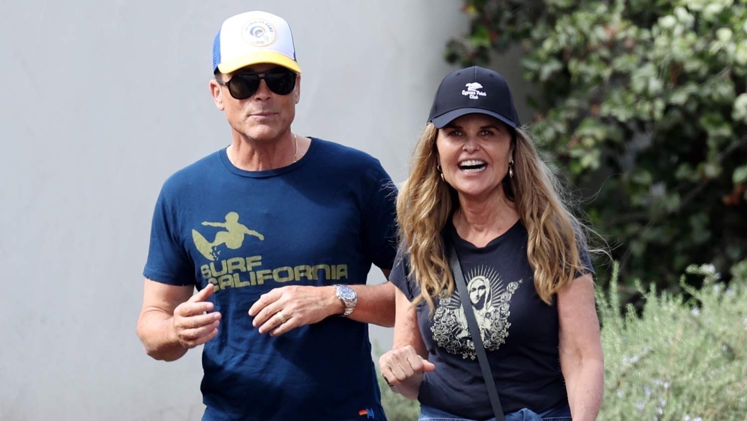 Longtime Friends Rob Lowe & Maria Shriver Spotted On a Walk in ...