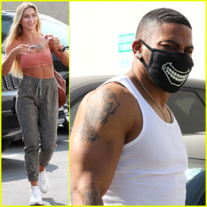 Nelly Shows Off Massive Muscles at Dance Practice With Daniella ...