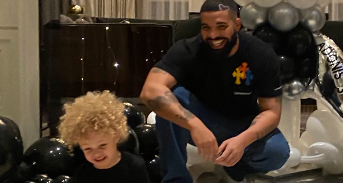Drake & Sophie Brussaux Celebrate Son Adonis’ 3rd Birthday! | Adonis ...