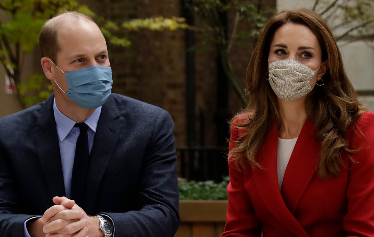 Duchess Kate Middleton & Prince William Wear Their Face Masks on Latest ...