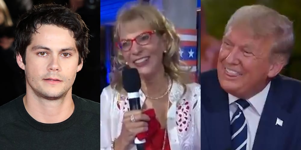 Dylan O’Brien Has Perfect Response to Weirdest Moment of Trump’s Town ...