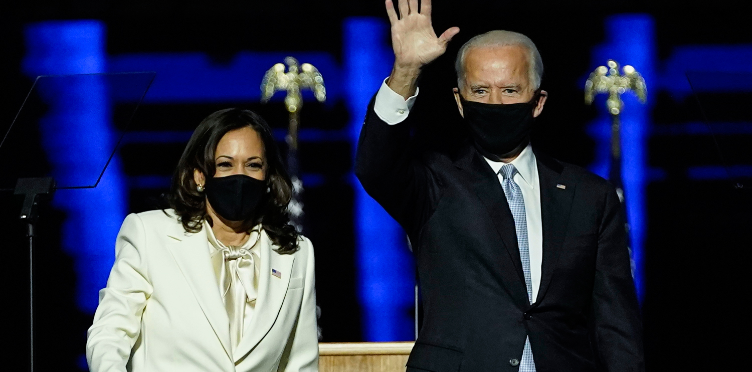 Joe Biden & Kamala Harris Celebrate Winning the U.S. Election in ...