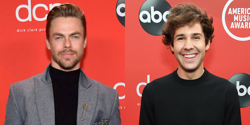 Derek Hough & David Dobrik Are Handsome Presenters at AMAs 2020! | 2020 ...