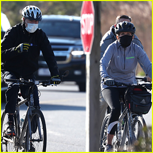 President-Elect Joe Biden Spotted on Saturday Morning Bike Ride with ...