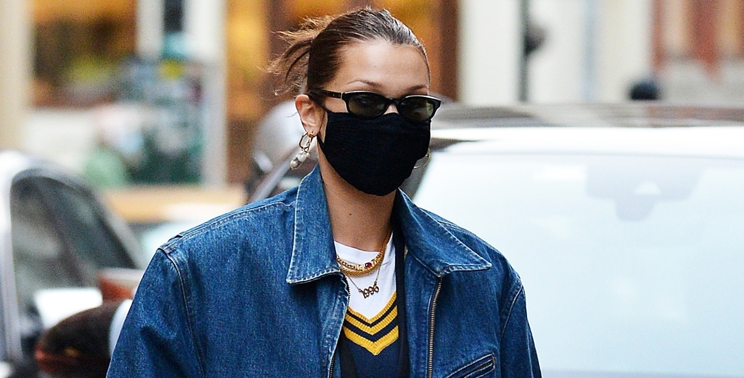 Bella Hadid Sports a Cool Look for Lunch with Friends in NYC | Bella ...