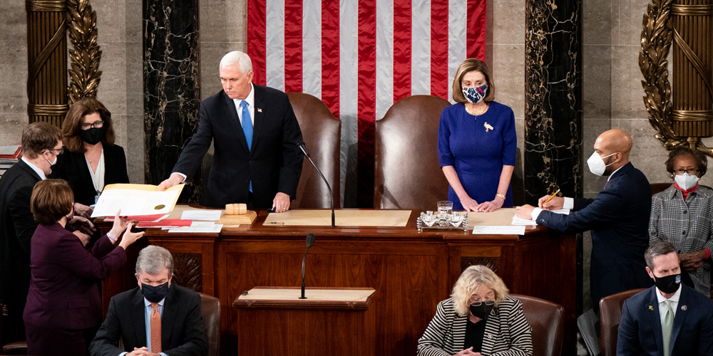 Congress Will Finish Counting Electoral College Votes Tonight Amid ...