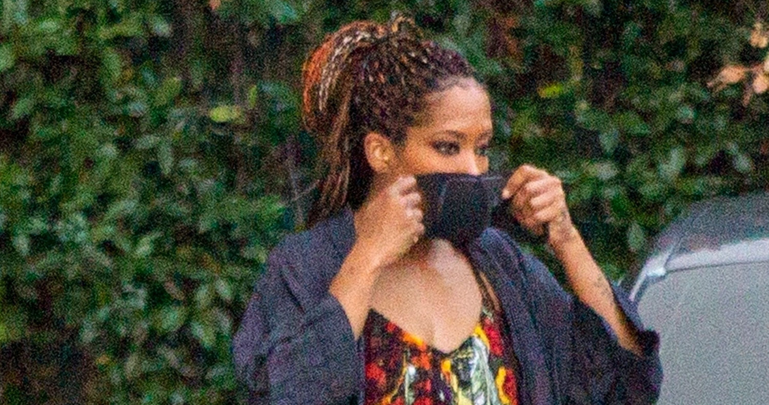 Regina King Masks Up While Arriving at a Studio in L.A. | Regina King ...