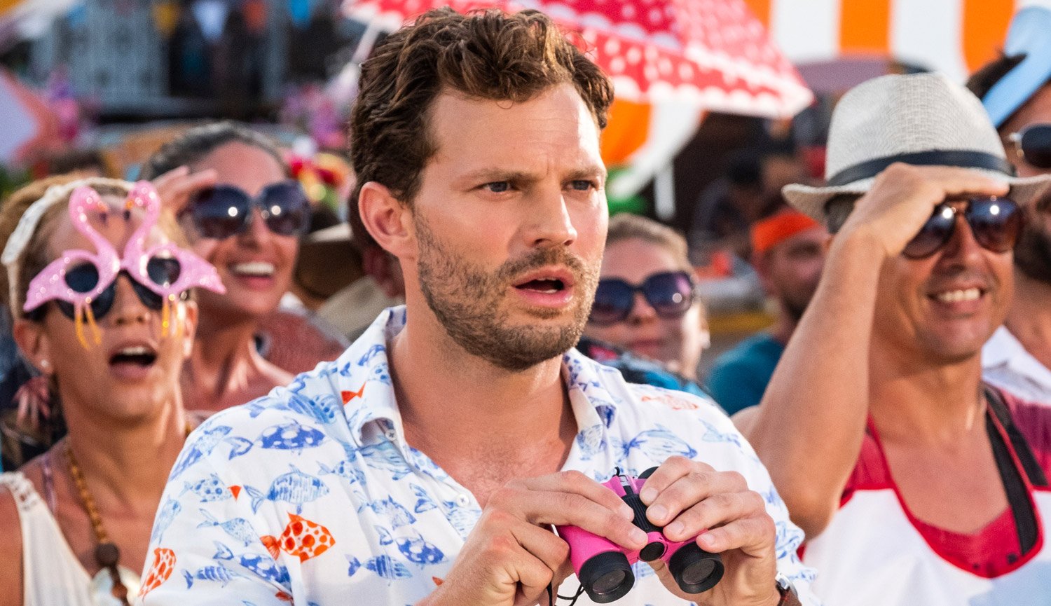 Jamie Dornan Talks ‘Barb & Star’ Sequel Possibility & How Many Shirts ...