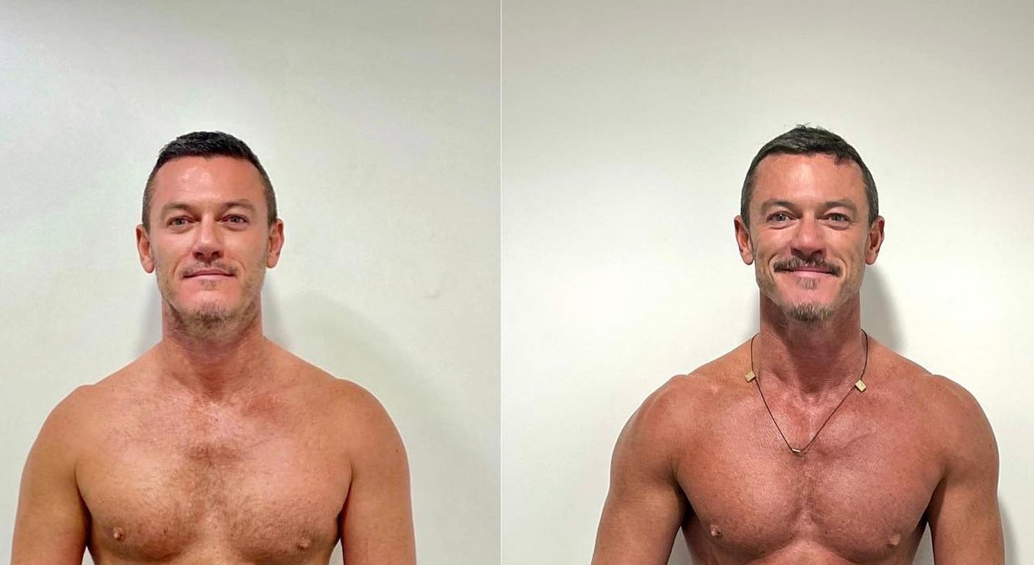 Luke Evans Shows Off His Body Transformation – See Before & After ...