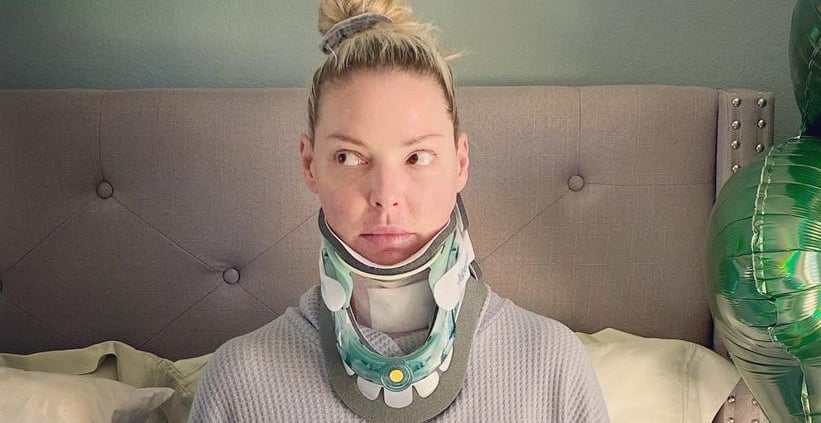 Katherine Heigl Wears Neck Brace After Undergoing Surgery Following ‘Excruciating’ Neck Injury ...