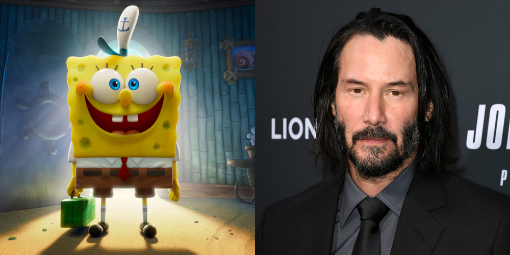It Was Always Planned For Keanu Reeves To Appear in the New ‘Spongebob ...