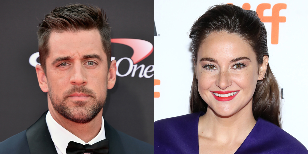 Shailene Woodley & Aaron Rodgers Gush Over Each Other: ‘You’re So Cute ...