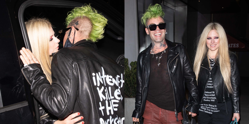 Avril Lavigne & Mod Sun Lock Lips While Out in Beverly Hills | Avril ...