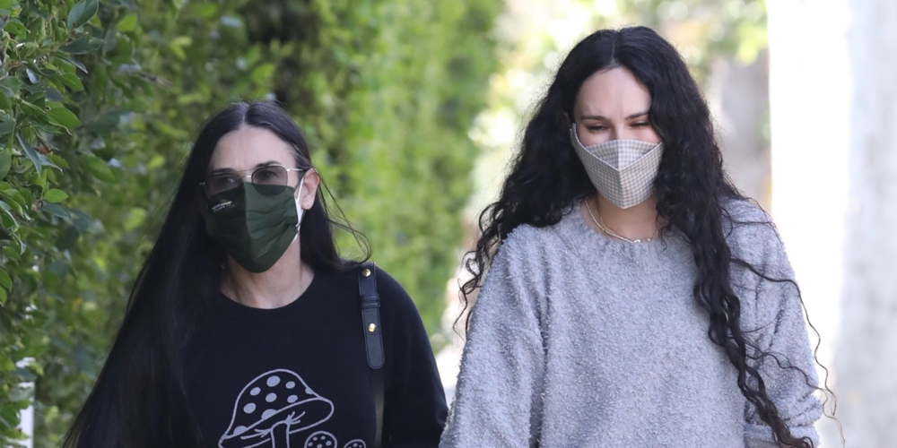 Demi Moore Gets In A Workout With Daughter Rumer Willis | Demi Moore ...