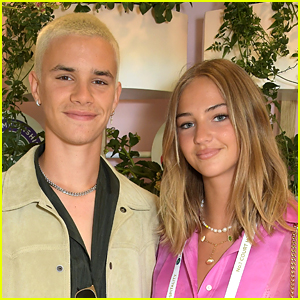 Romeo Beckham & Girlfriend Mia Regan Make First Official Appearance ...