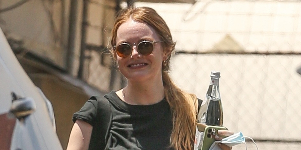 Emma Stone Leaves A Gym Workout Following ‘Cruella’ Press Rounds | Emma ...