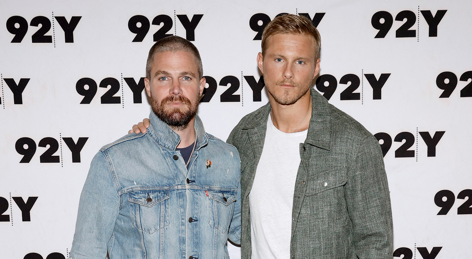 Stephen Amell Celebrates New Series ‘Heels’ with Alexander Ludwig ...