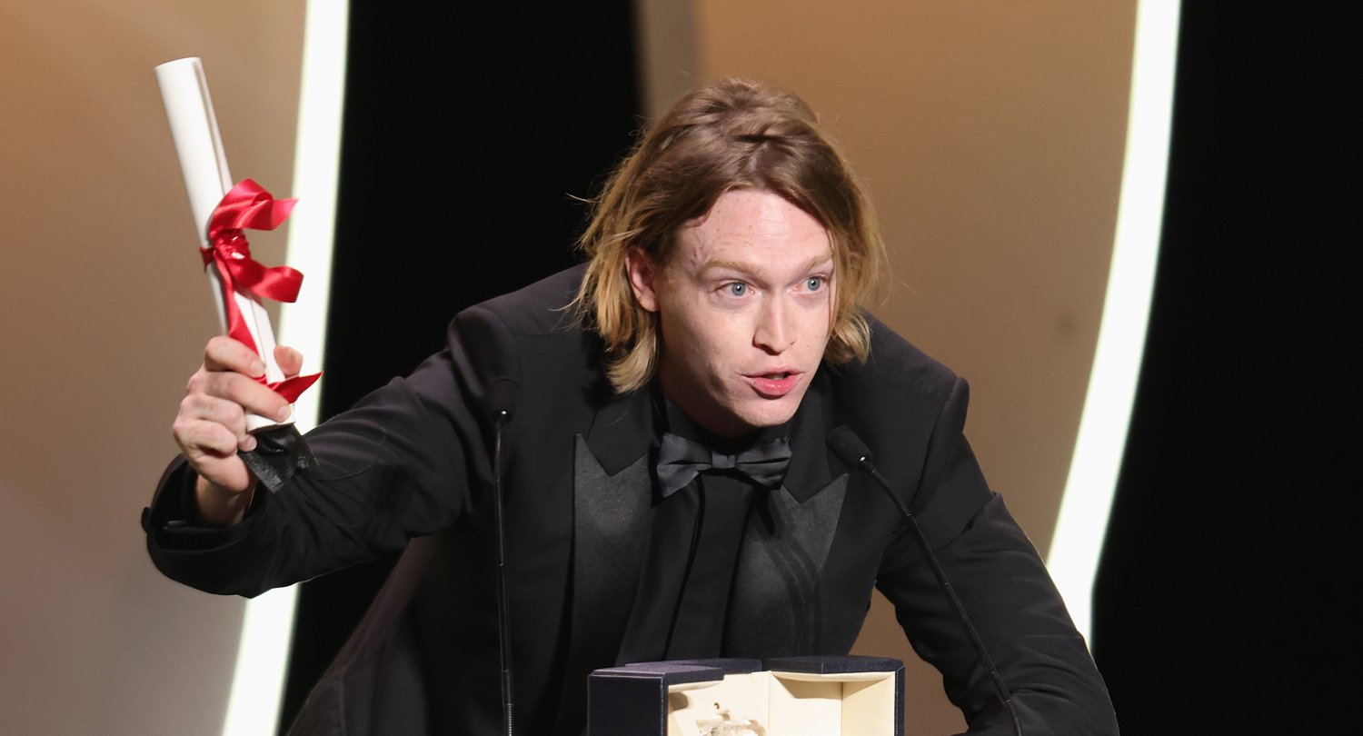 Caleb Landry Jones Wins Best Actor at Cannes 2021, Curses His Way ...