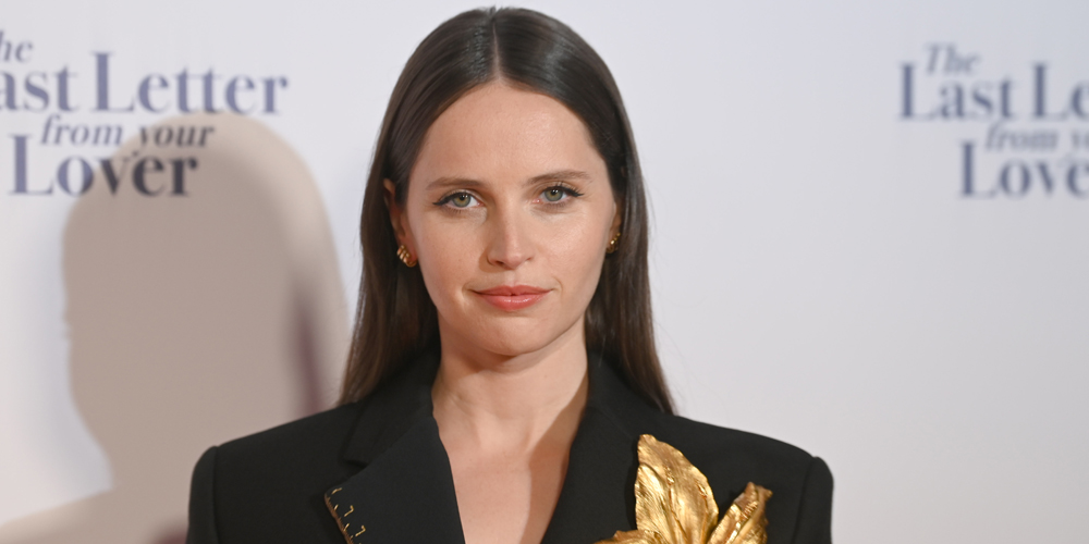 Felicity Jones Adds A Golden Flower To Her ‘Last Letter From Your Lover ...