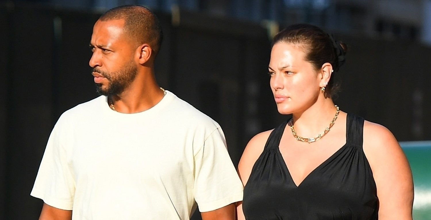 Ashley Graham & Husband Justin Ervin Head Out for Dinner After ...