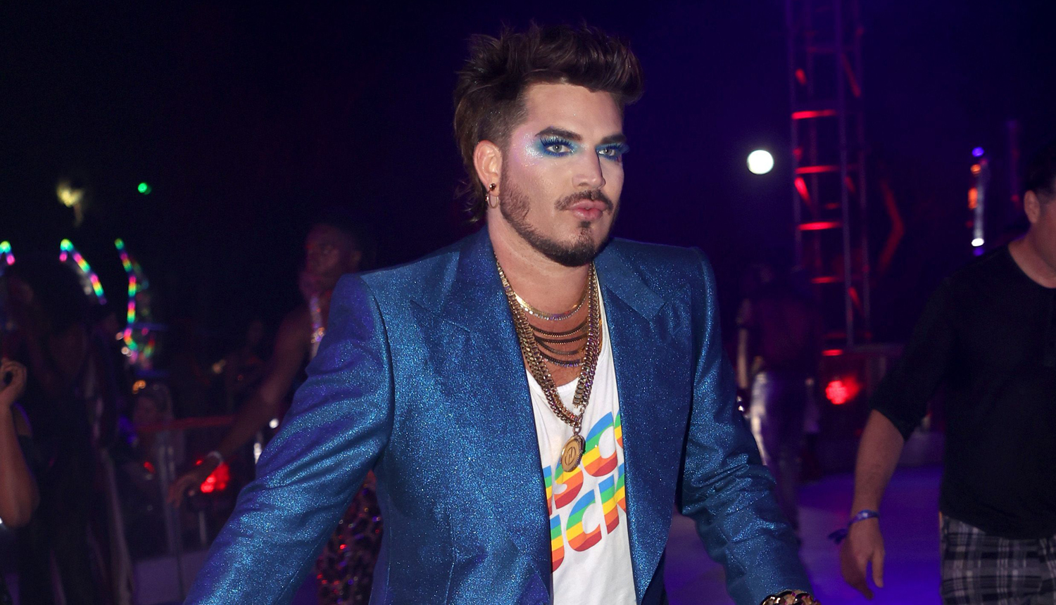 Adam Lambert Goes Roller Skating at a Disco Dance Party in L.A. | Adam ...