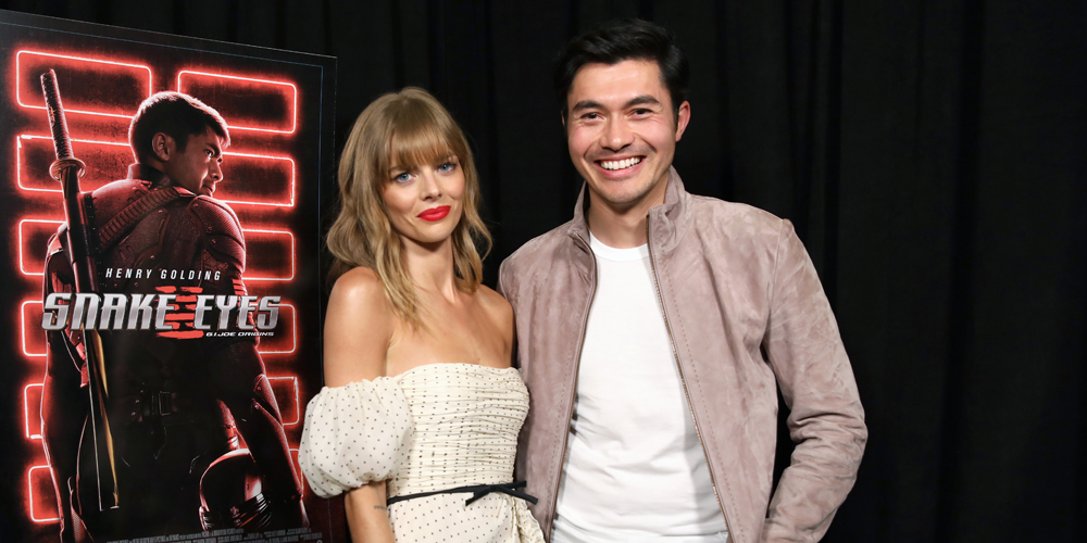 ‘Snake Eyes’ Stars Henry Golding & Samara Weaving Attend Special ...