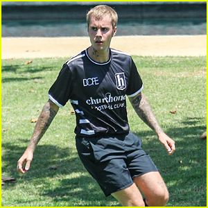 Justin Bieber Kicks Off His Weekend with Soccer Saturday – New Photos ...