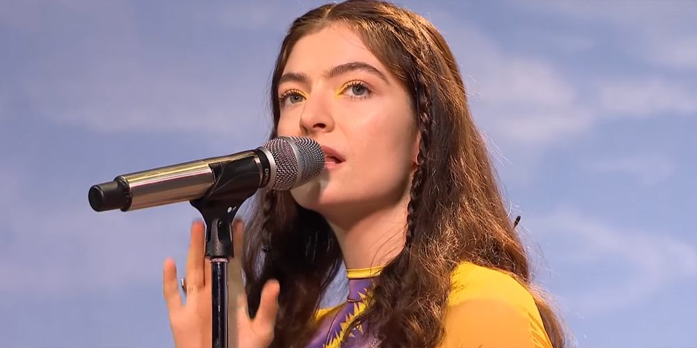 Lorde Performs ‘Solar Power’ on ‘The Late Late Show’ – Watch Here ...