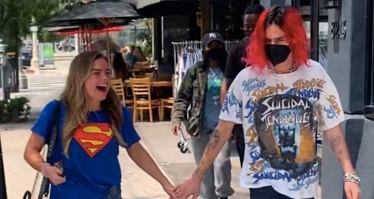 Addison Rae & Boyfriend Omer Fedi Hold Hands on Lunch Date in WeHo ...