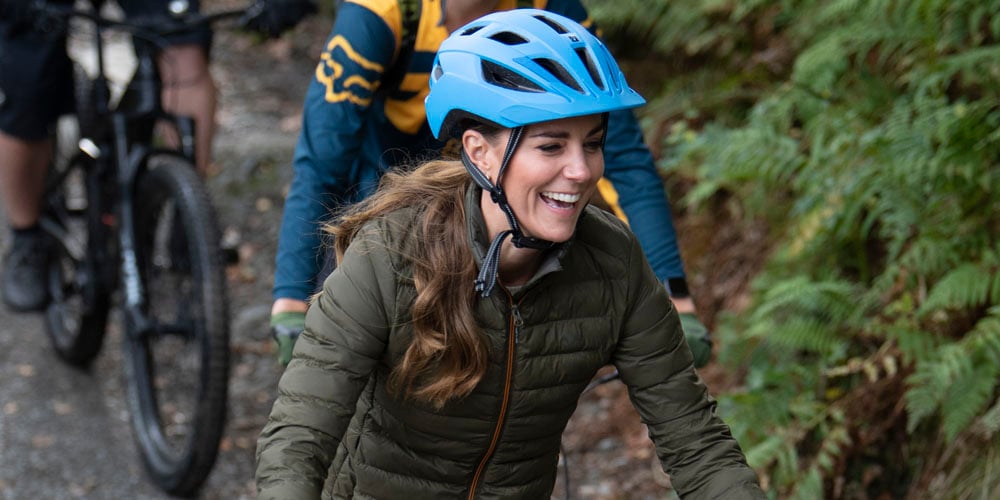 Kate Middleton Goes Mountain Biking During a Visit to Cumbria! | Kate ...