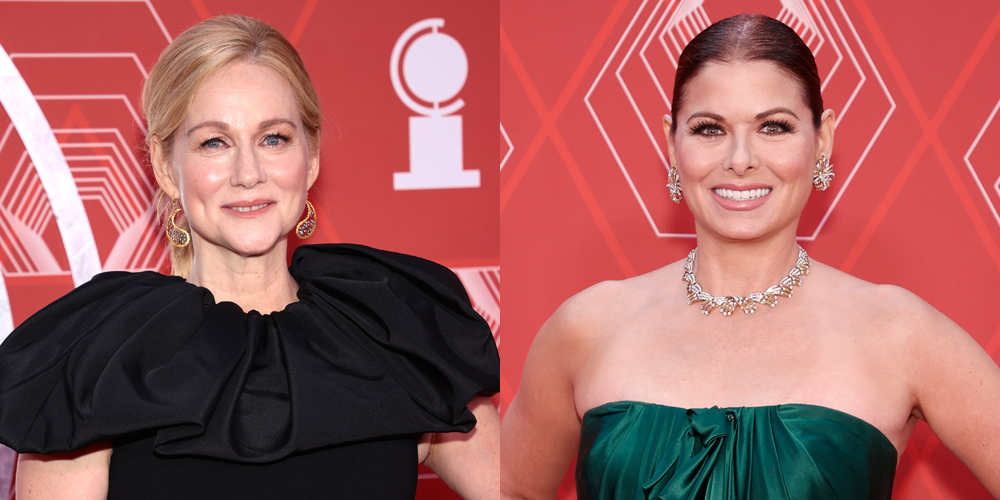 Nominee Laura Linney & Debra Messing Look Stunning on the Tony Awards ...