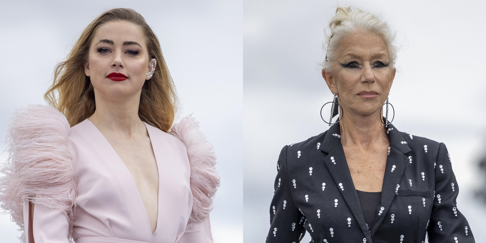 Amber Heard Hits The Runway With Helen Mirren & Nikolaj Coster-Waldau ...