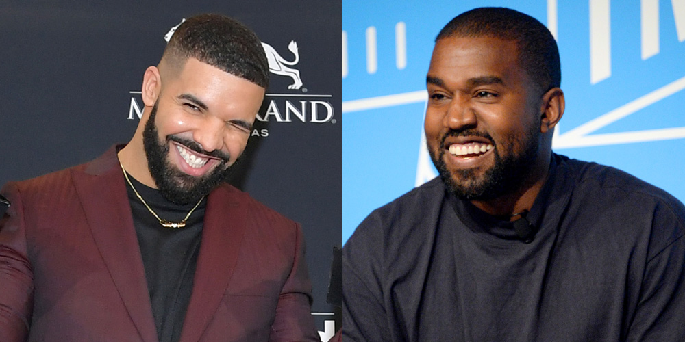 Kanye West & Drake Pose For Instagram Pic After Kanye Said He Wanted To ...