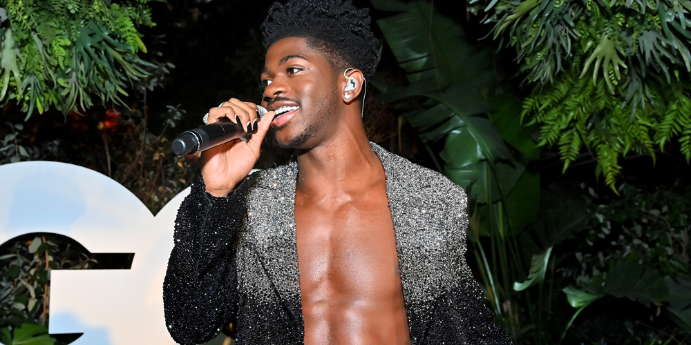 Lil Nas X Goes Shirtless For Performance During GQ Men of the Year ...