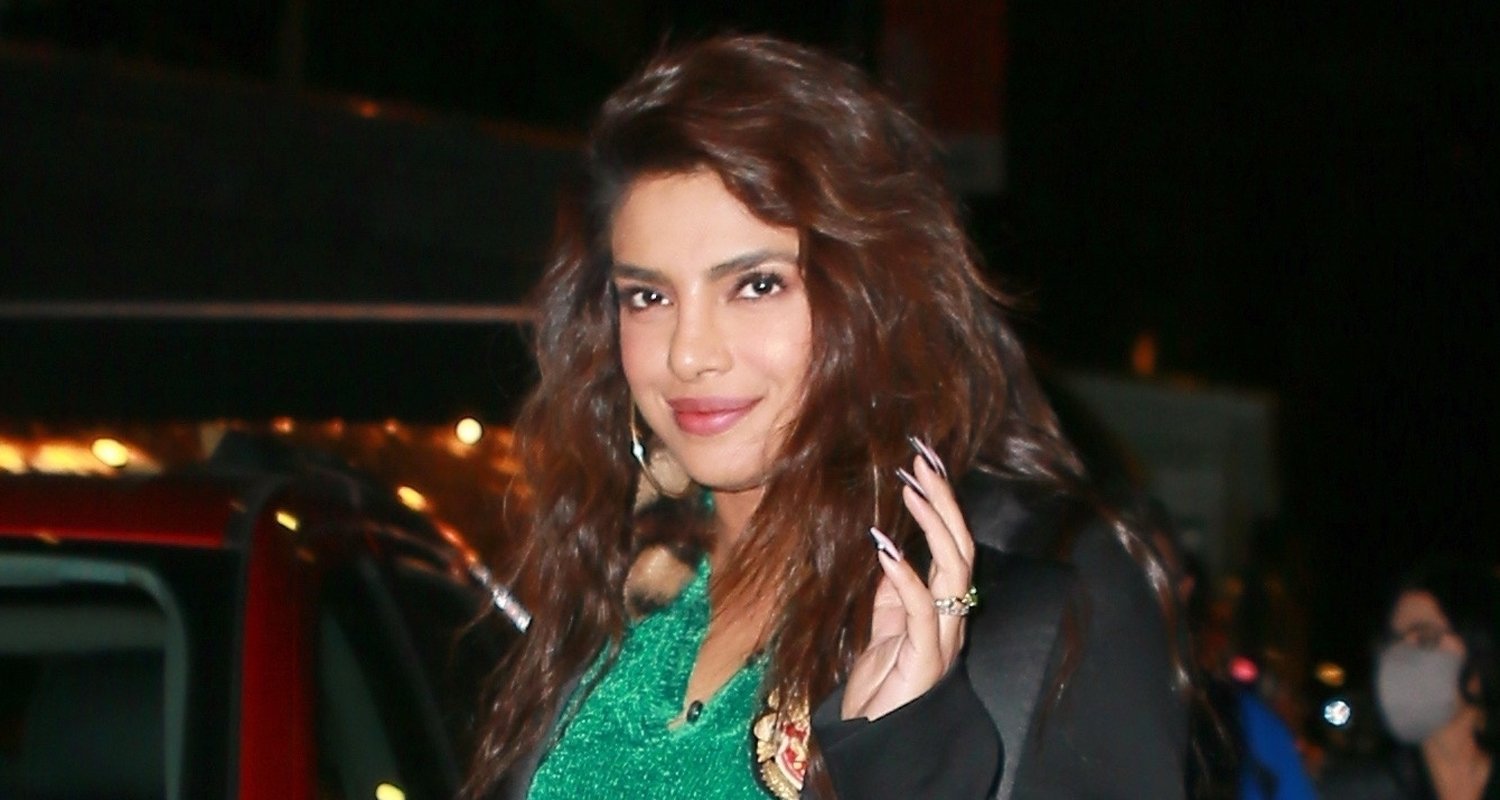 Priyanka Chopra Sports Colorful Dress for Dinner in NYC | Priyanka ...